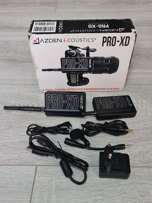 Sistem audio wireless Azden Pro XD 2.4GHz DIGITAL + EX-507XD Lavaliera ...