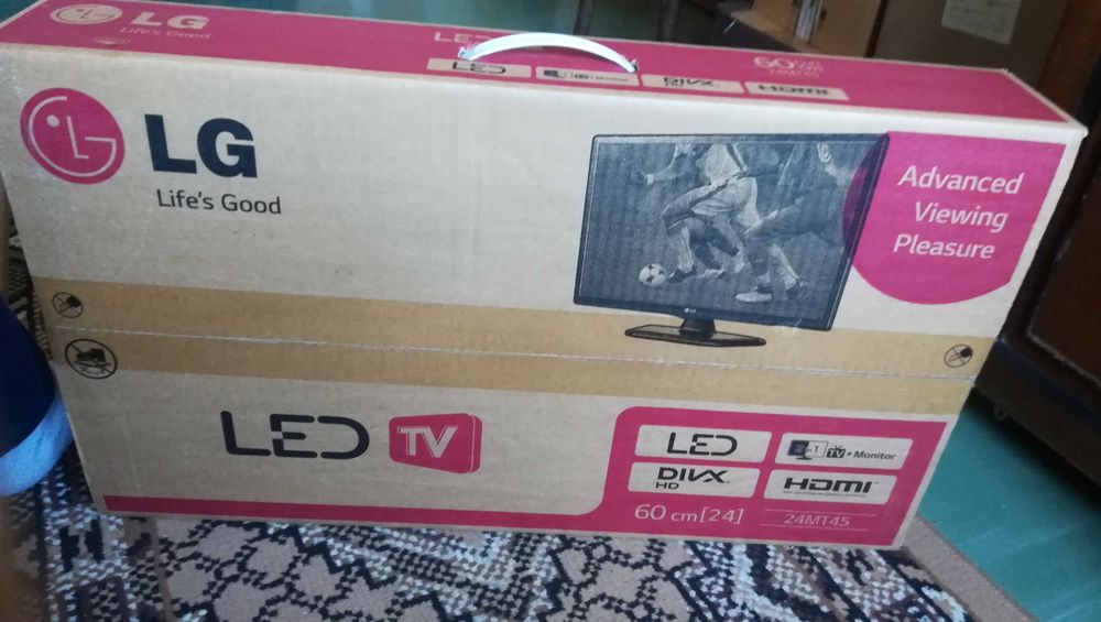 Televizor LED LG diagonala 60 cm, model 24MT45D-PZ Bucuresti Sectorul 6 • OLX.ro