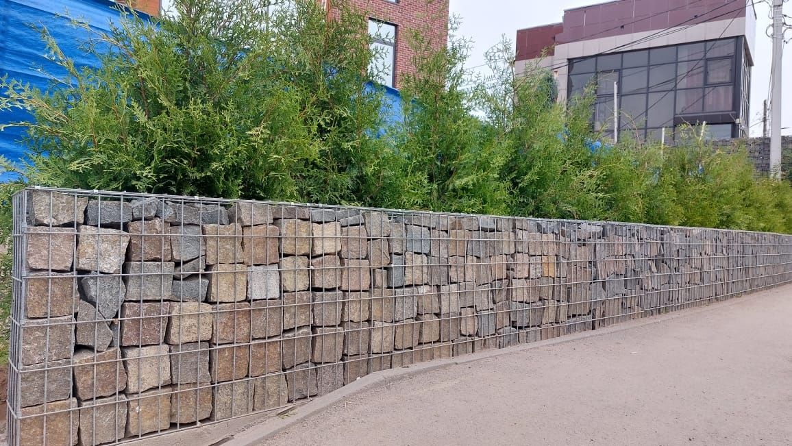 Габион, сетка,,камень все виды - Сад / огород Алматы на Olx