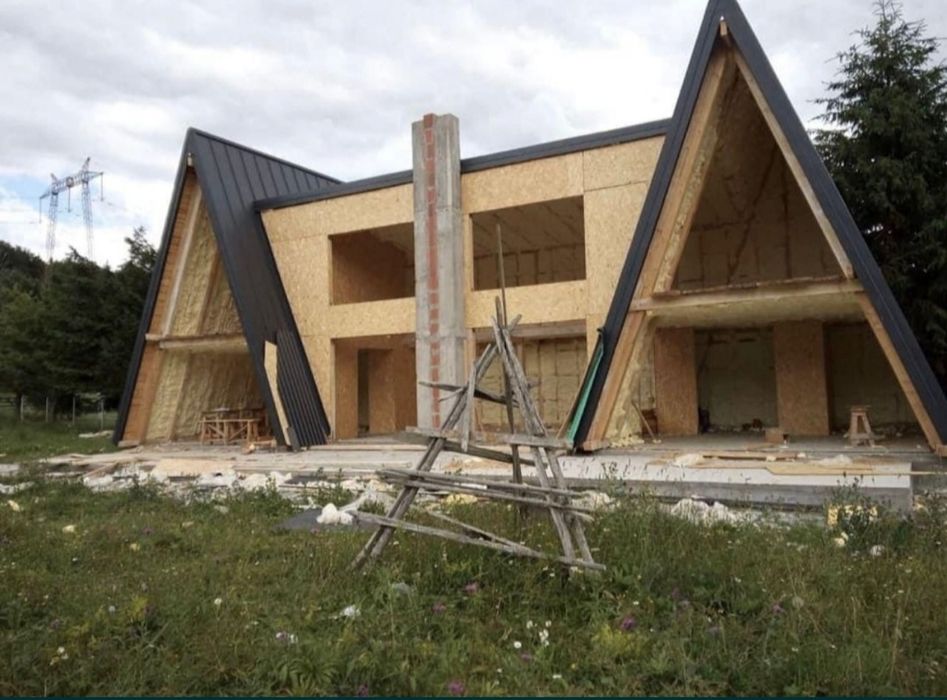 Vând casa de tip A Frame house modulare Construim case si cabane di ...