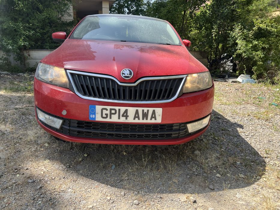 Skoda Rapid Spaceback 2014г. панорама на части гр. София Витоша • OLX.bg