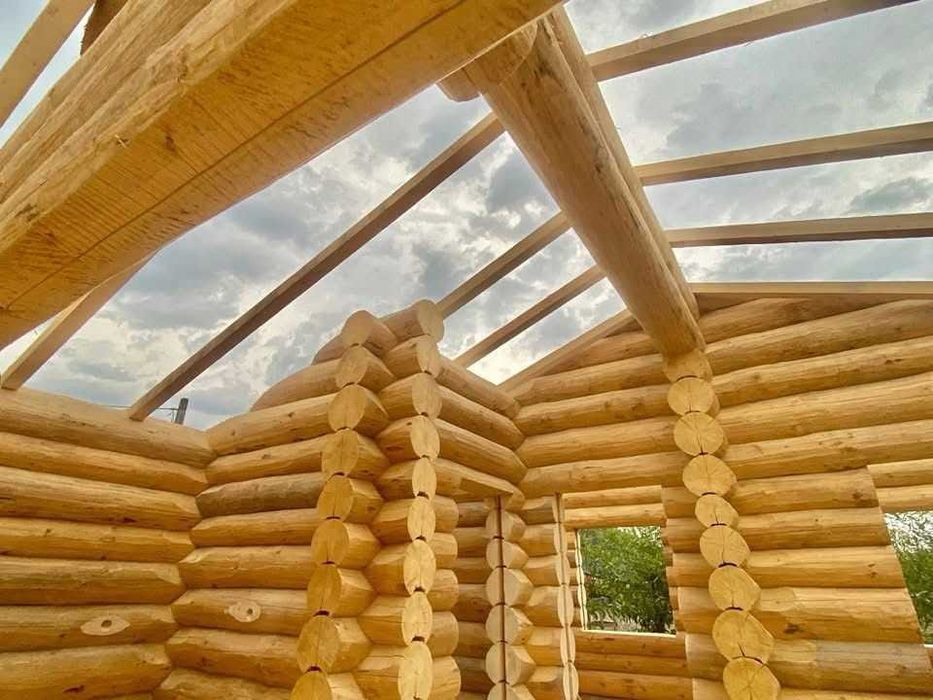 Case si cabane din lemn rotund Alba Iulia • OLX.ro