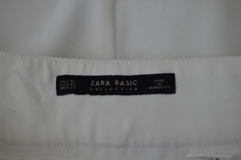 Pantaloni largi cu pense, talie inalta, Zara, XS Iasi • OLX.ro