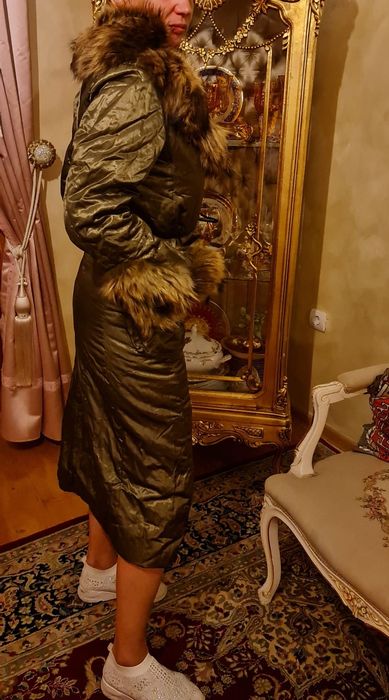 Parka fas cu blana naturala vulpe Arad • OLX.ro