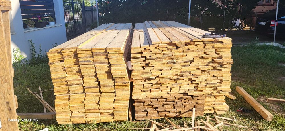 Scândură dulapi grinzi lemn căpriori sipca Mioveni • OLX.ro
