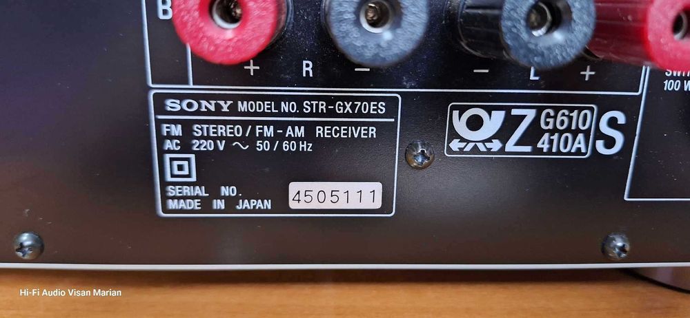 Amplituner Sony STR-GX 70ES Cu Telecomanda Ploiesti • OLX.ro
