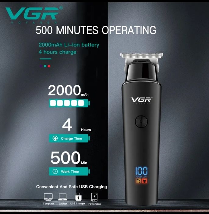 Машинка за подстригване VGR V937,Тример за подстригване, бръснене гр. Велико Търново Бузлуджа ...