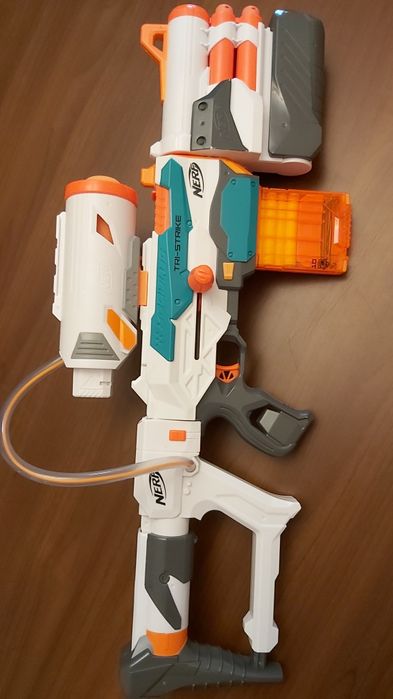 Pusca Nerf Modulus Tri-Strike Blaster Bucuresti Sectorul 1 • OLX.ro