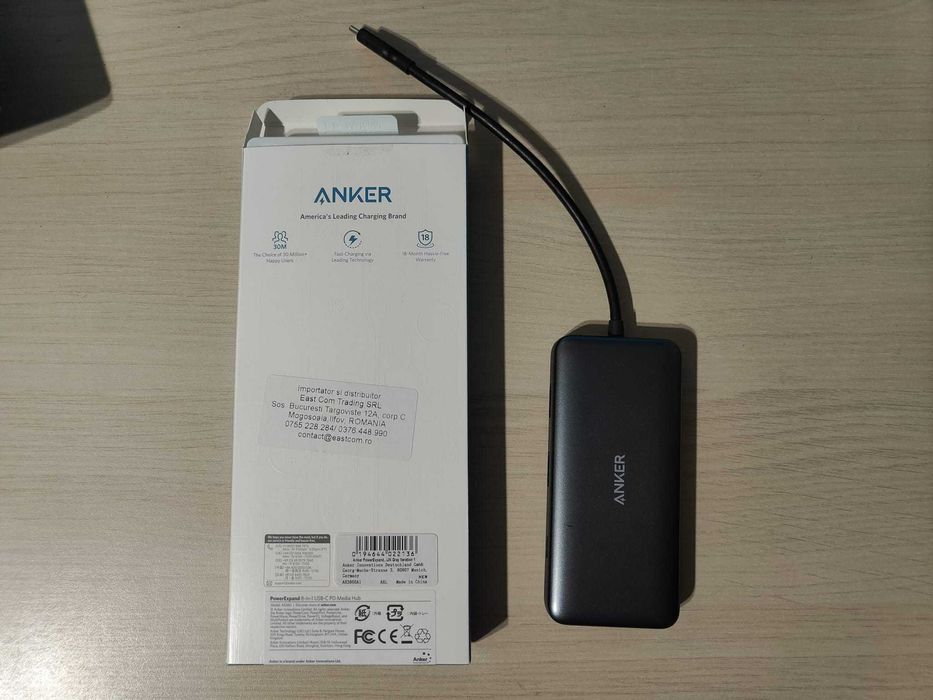 Hub Anker PowerExpand 8 in 1 USB-C PD Bucuresti Sectorul 1 • OLX.ro