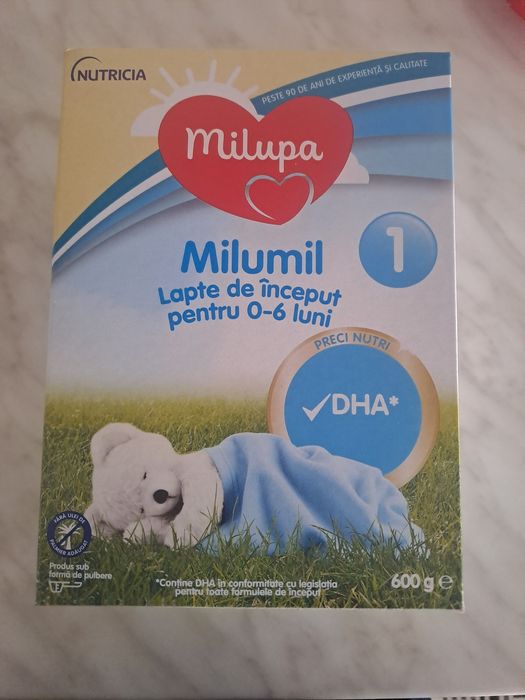 Lapte praf Milupa 12 cutii 360 de lei Baceni • OLX.ro