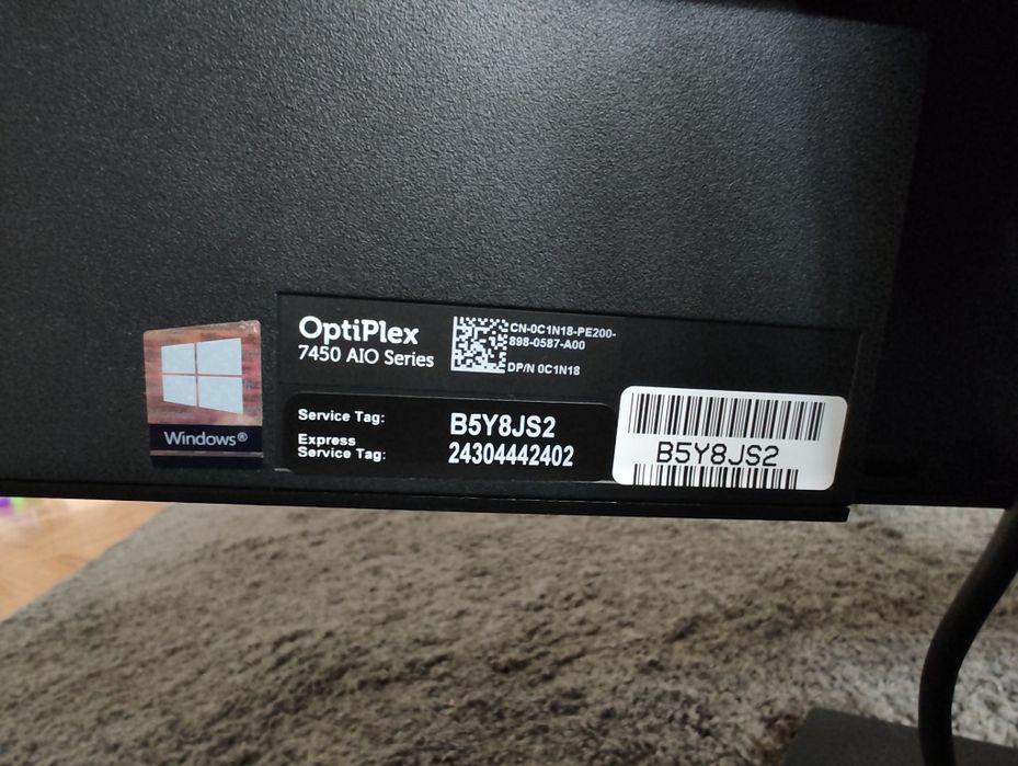 Calculator PC DELL, OPTIPLEX 7450 AIO - i3, 8Gb RAM, 24" Bucuresti ...