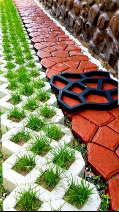 MATRITE PAVAJ GAZON gradina forme pavele unelte piese constructi beton ...