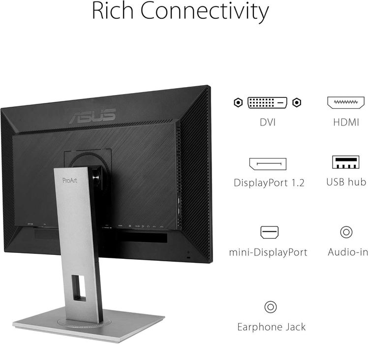 Monitor LED IPS ASUS ProArt 27", QHD, 100% sRGB, 100% Rec.709 Ramnicu ...