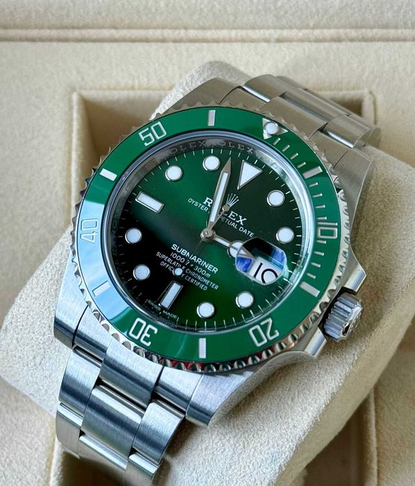 Rolex Submariner-Green-Silver NEW 2025 Luxury & Automatic Edition 41mm ...