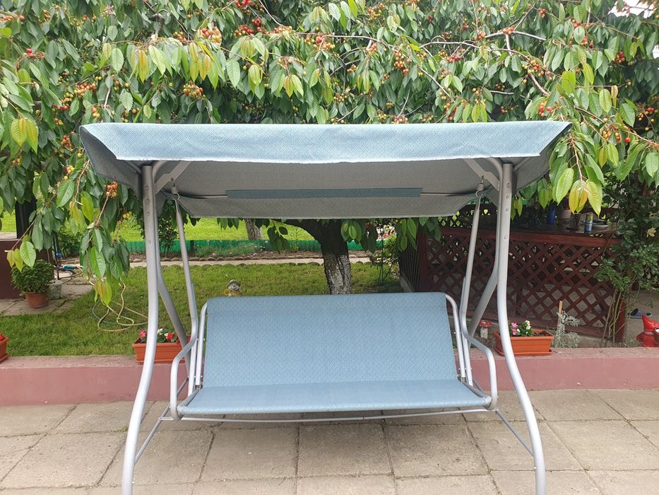 Sezut, acoperis, husa, copertina, perne balansoar curte, gradina ...