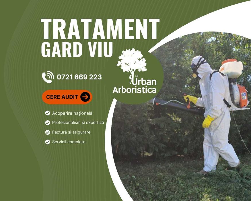 Stropire Tuia Leylandii Tratament Gard Viu - Servicii Arborist Cluj ...