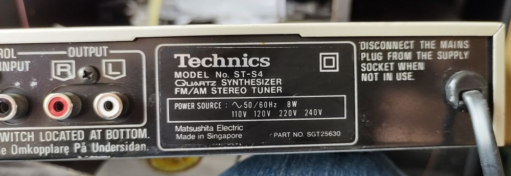 Technics ST-S4 anii 1980 Bucuresti Sectorul 6 • OLX.ro