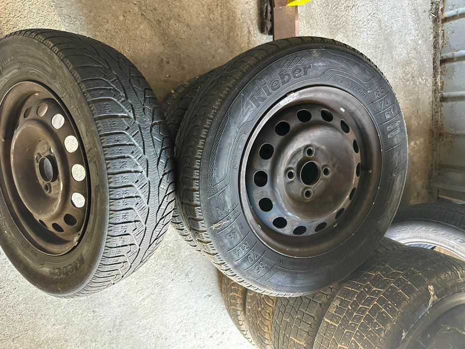 Стоманени джанти 14 цола от Хонда Сивик и Опел Астра 2 комплекта гр Сливен Българка • Olx Bg