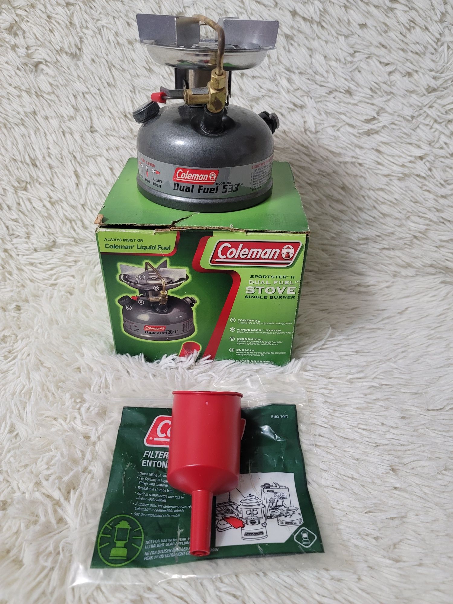 Coleman 533 примус походный бензиновый.: 89 000 тг. - Охота / рыбалка ...