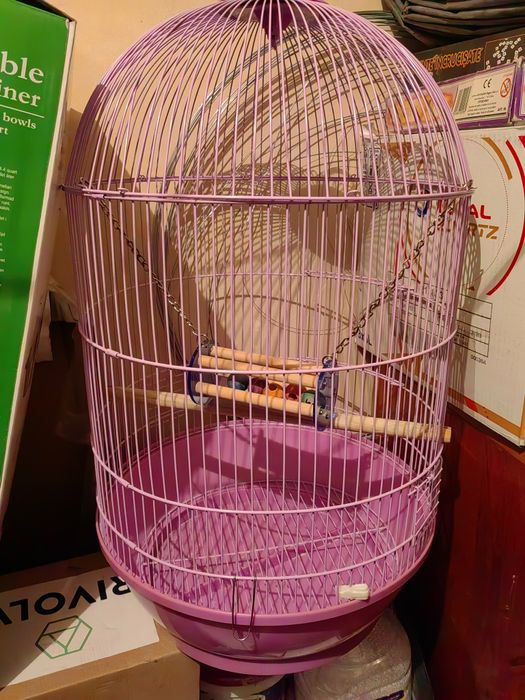 Cușcă papagal, puțin folosita Deva • OLX.ro