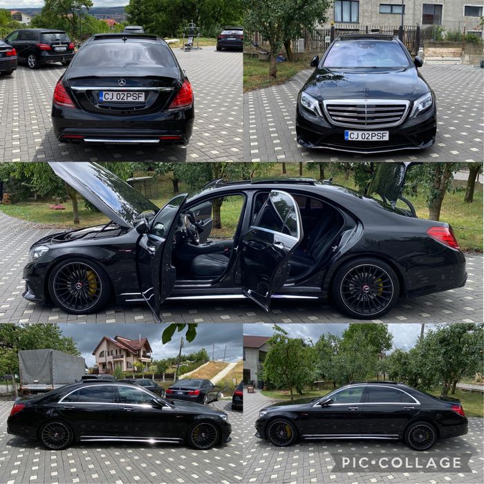 Mercedes w222 S 350 cdi 258 cp Long 2014 Euro 6 adblue Pachet 63 amg Cluj-Napoca • OLX.ro