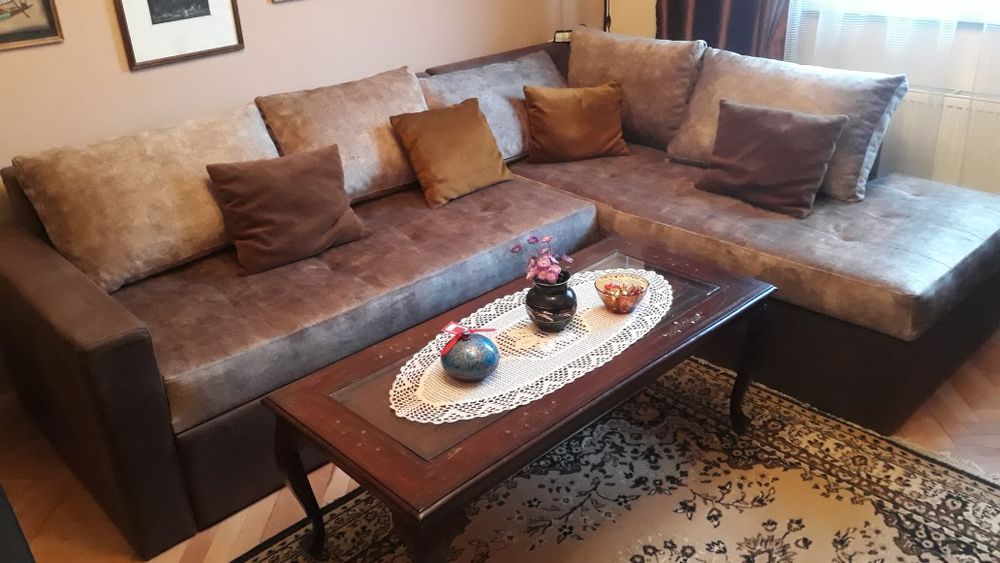 Диван за хол с лежанка нов гр Троян • Olx Bg