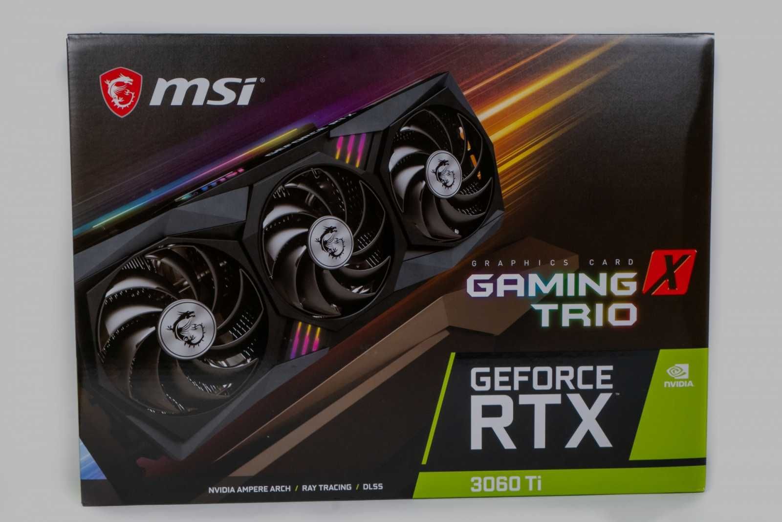 Видеокарта Nvidia MSI GeForce RTX 3060 Ti GAMING X TRIO 8GB гр. Велико ...