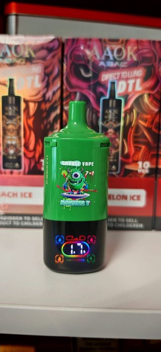 Premiera Vape 80.000 Puffs 7 Arome in 1 Reincarcabil Display Iasi • OLX.ro