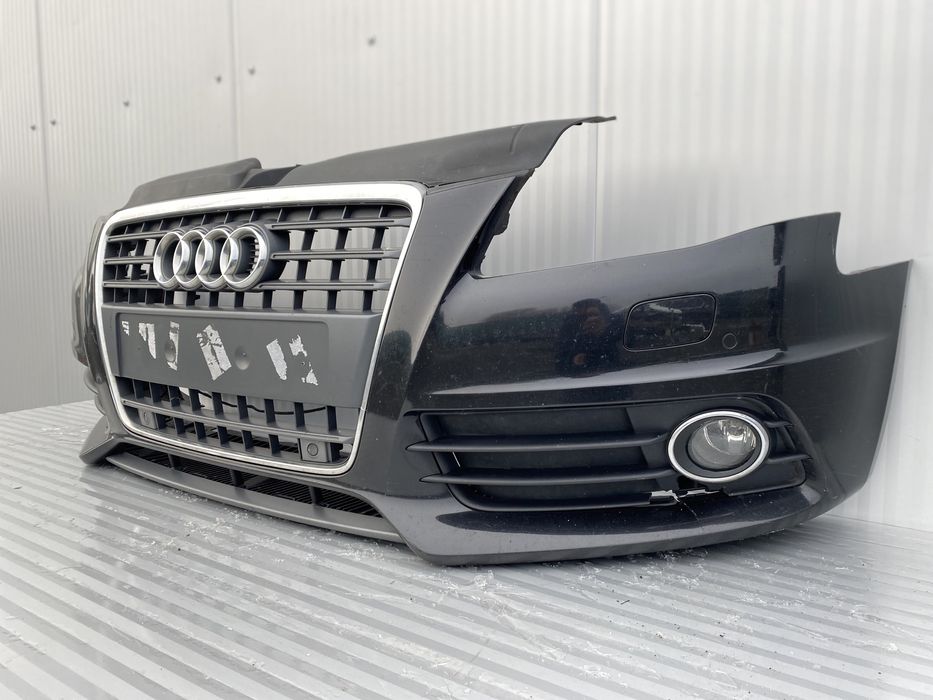 Bara fata Audi A4 B8 S-line cu splator far/senzorii/cod culoare LZ9Y ...