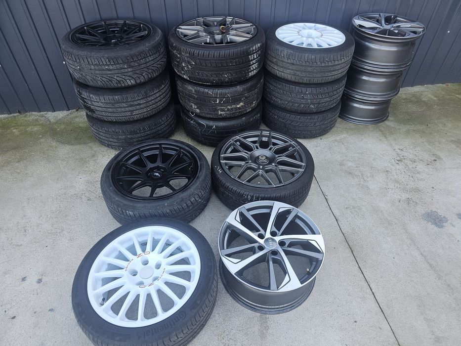 Vand jante aluminiu 5x112 5x120 5x114,3 4x100 4x108 ... r17, r18 r19 ...