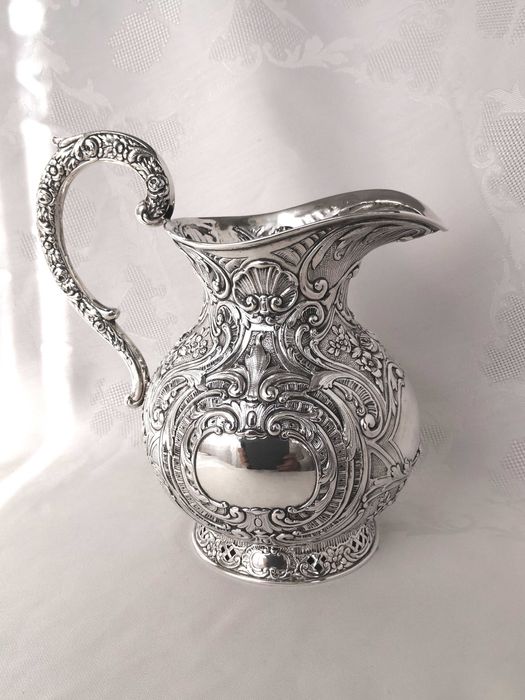 Carafa de argint masiv 800 pentru vin sau apa Craiova • OLX.ro