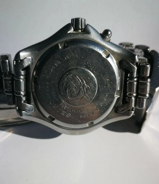 Seiko Ags Scuba 200m Albastru Diver's ref 5M23 6B40 Kinetic Iasi • OLX.ro