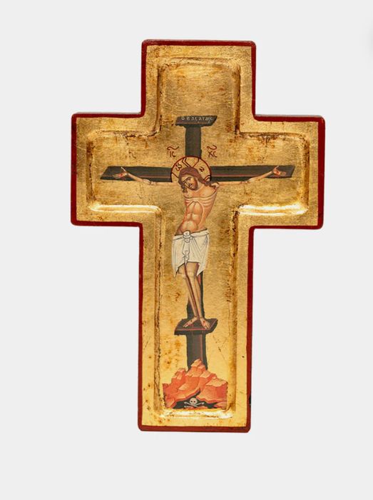 Icoană Aur 24 K Bizantină Crucea Răstignirea Domnului / Grecia Bucuresti Sectorul 2 • OLX.ro