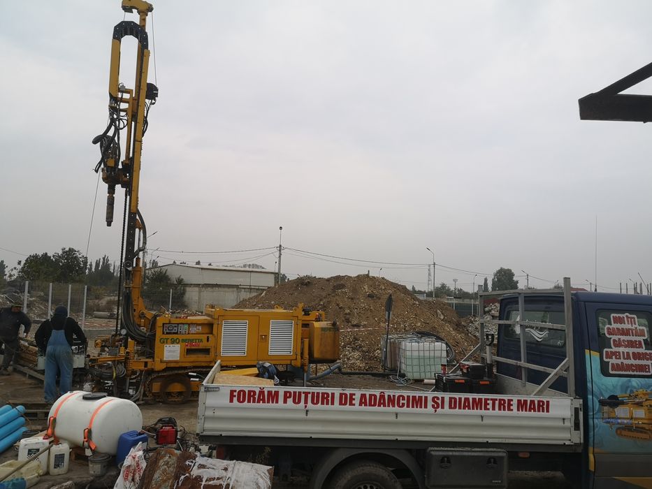 Foraj puturi apa de la 80E/ml. Oferta: o denisipare GRATIS Slobozia ...