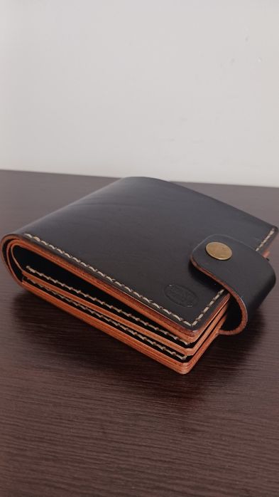 Portofel piele naturala handmade Arad • OLX.ro