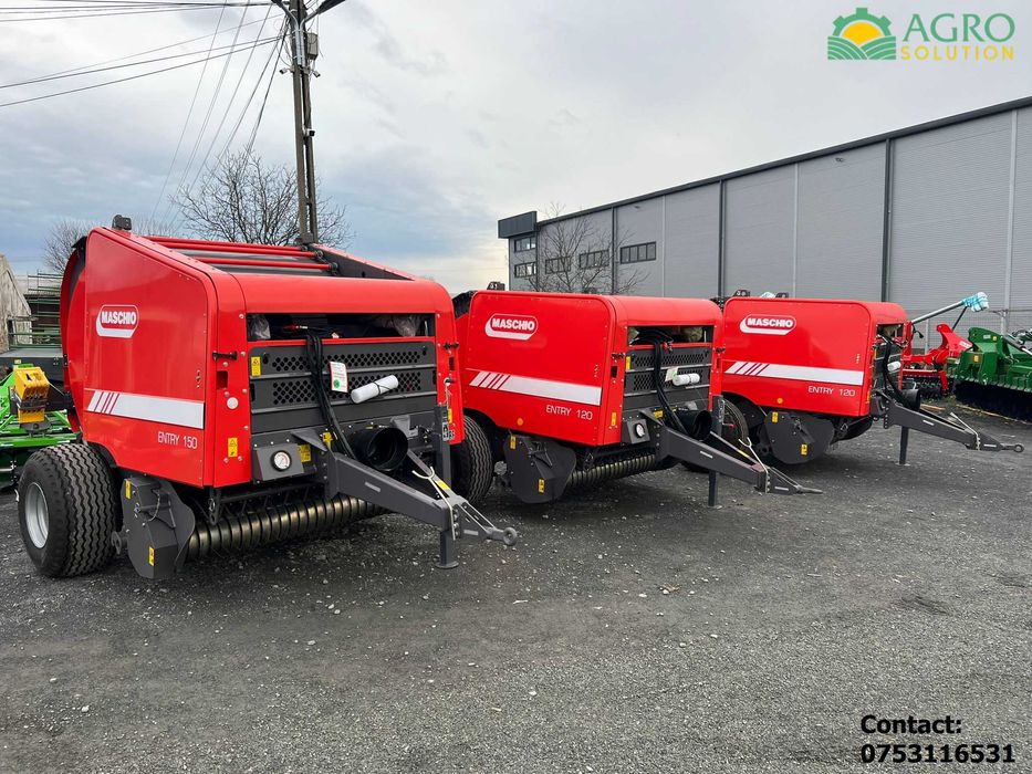 Presa baloti rotunzi ENTRY 120 / ENTRY 150 - Maschio Gaspardo Gilau ...