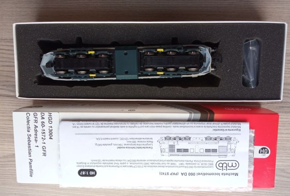 Locomotiva CFR, GFR 060 DA trenulet electric scara H0 Bucuresti ...