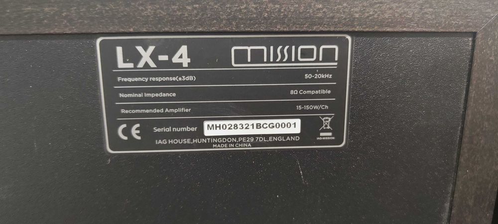 Boxe Audio Mission LX-4 Difuzoare Audio Boxe Tip Coloana Bucuresti ...