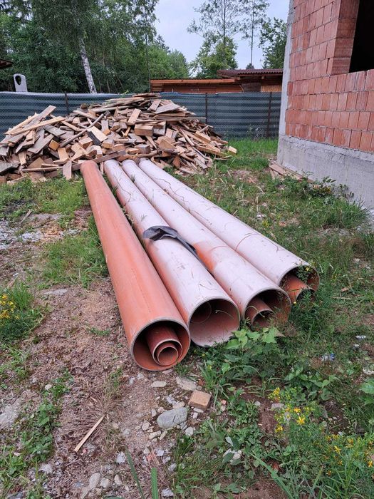 Vind 4 buc teava noua PVC SN8 multistrat diametru 315 x 6 m Avrig • OLX.ro