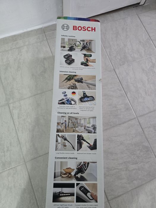 Aspirator vertical fara fir Bosch BCS8214BL Unlimited S8 Mofleni • OLX.ro