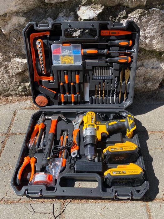 Ударен Винтоверт STAHLMAYER 36V с инструменти гр. Пловдив Тракия • OLX.bg