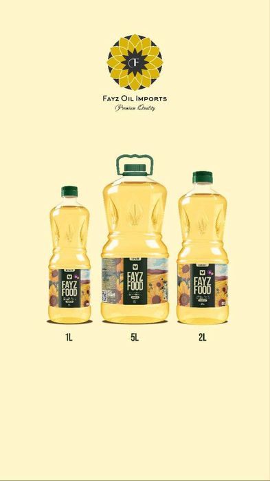 Подсолнечное масло Fayz food 5л Оптом от производителя: 88 000 сум - Продукты питания / Напитки ...