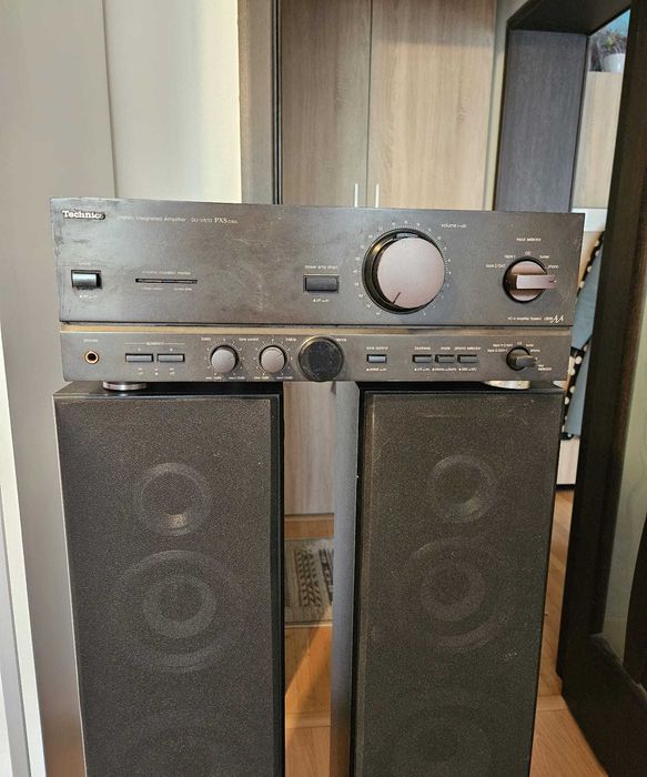 Stație Tehnics și Boxe Akai Stand Targu Jiu • OLX.ro