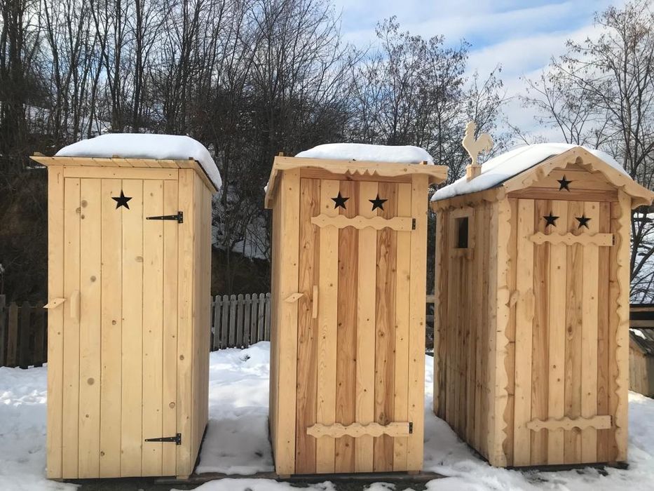 Wc gradina 4 modele Gura Raului • OLX.ro