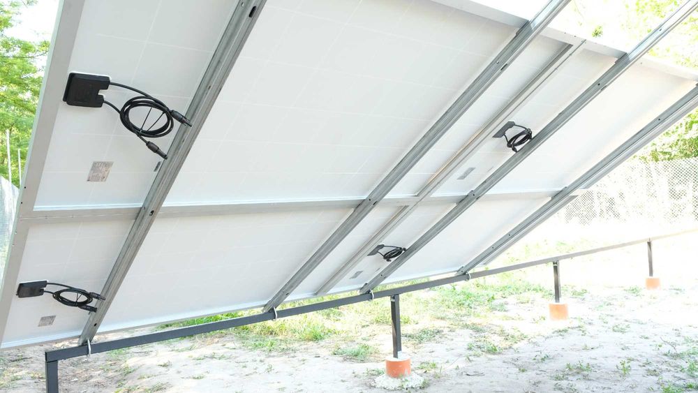 Скоба за лесен монтаж на соларни панели фотоволтаични модули за профил гр Варна Център • Olx Bg