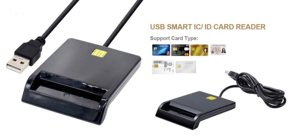 Картридер для удостоверений, контактных карт. Kaspi Red - Периферийные устройства Шымкент на Olx