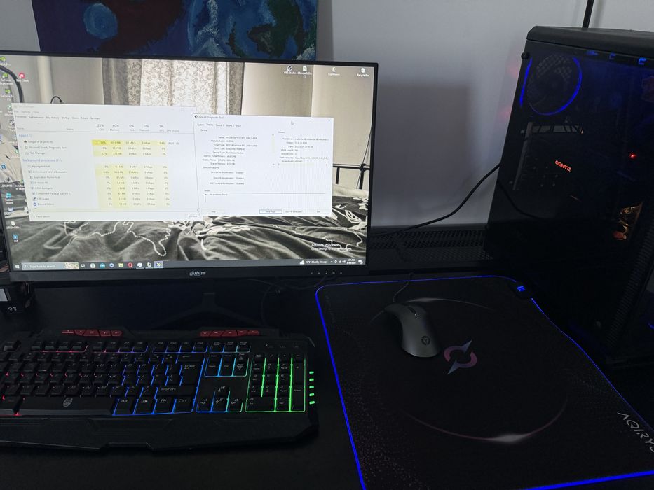 PC Gaming full setup Rosu • OLX.ro