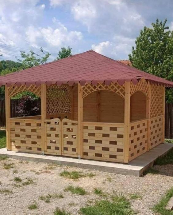 Construcții foișoare terase pergole gărdulețe din lemn Suntem o echip Bucecea • OLX.ro