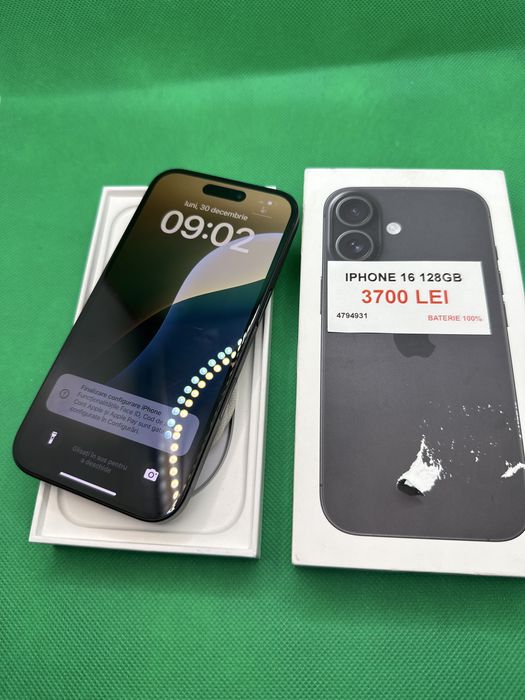 Iphone 16 128gb •Amanet Crangasi Lazar•47949 Bucuresti Sectorul 6 • OLX.ro