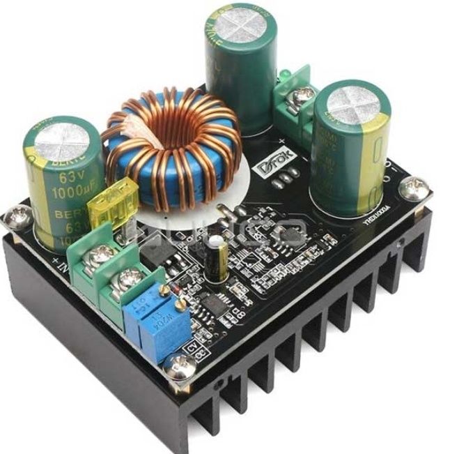 Sursa Tensiune Ridicatoare Reglabila 6A 10A 15A Modul Sursa Step UP DC ...